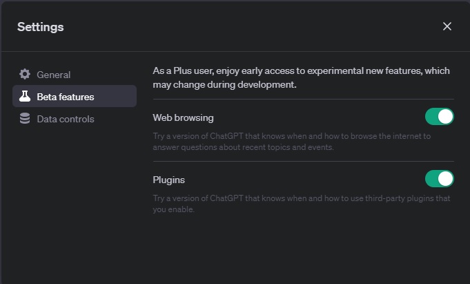 ChatGPTの最新機能であるBrowsing機能とPluginを早速触ってみた | cloud.config Tech Blog
